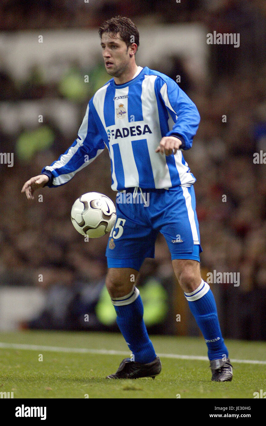JOAN CAPDEVILA DEPORTIVO LA CORUNA OLD TRAFFORD MANCESTER 11 December ...