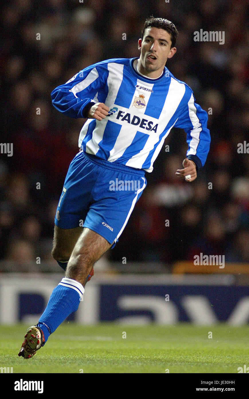 ROY MAKAAY DEPORTIVO LA CORUNA OLD TRAFFORD MANCESTER 11 December 2002 ...