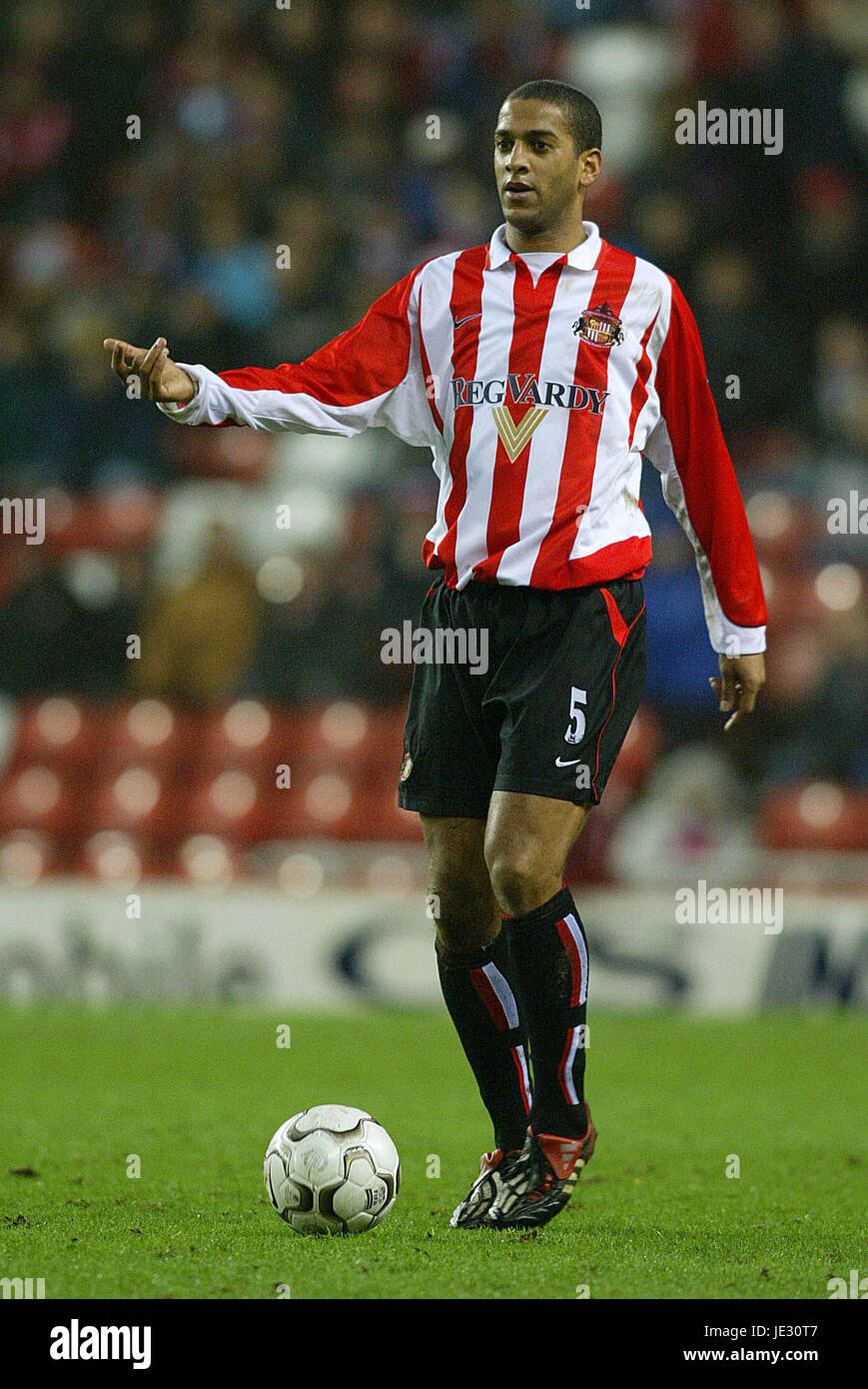 PHIL BABB SUNDERLAND FC STADIUM OF LIGHT SUNDERLAND 26 December 2002 ...