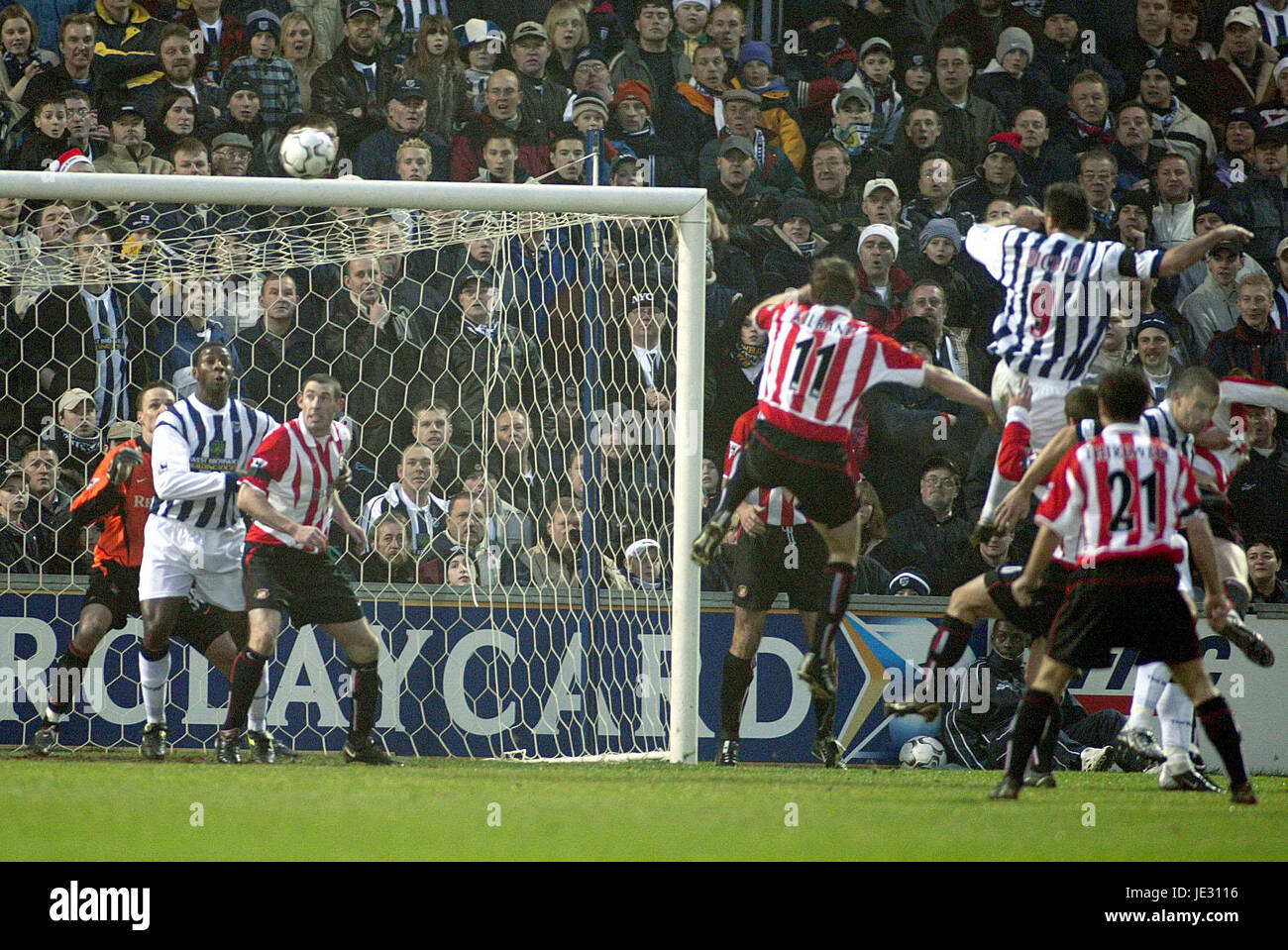 DANIELE DICHIO SCORES GOAL WEST BROM V SUNDERLAND THE HAWTHORNS WEST ...