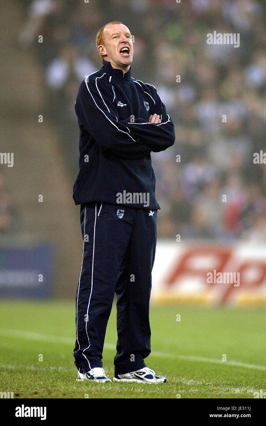 Football west bromwich albion manager gary megson hi-res stock ...