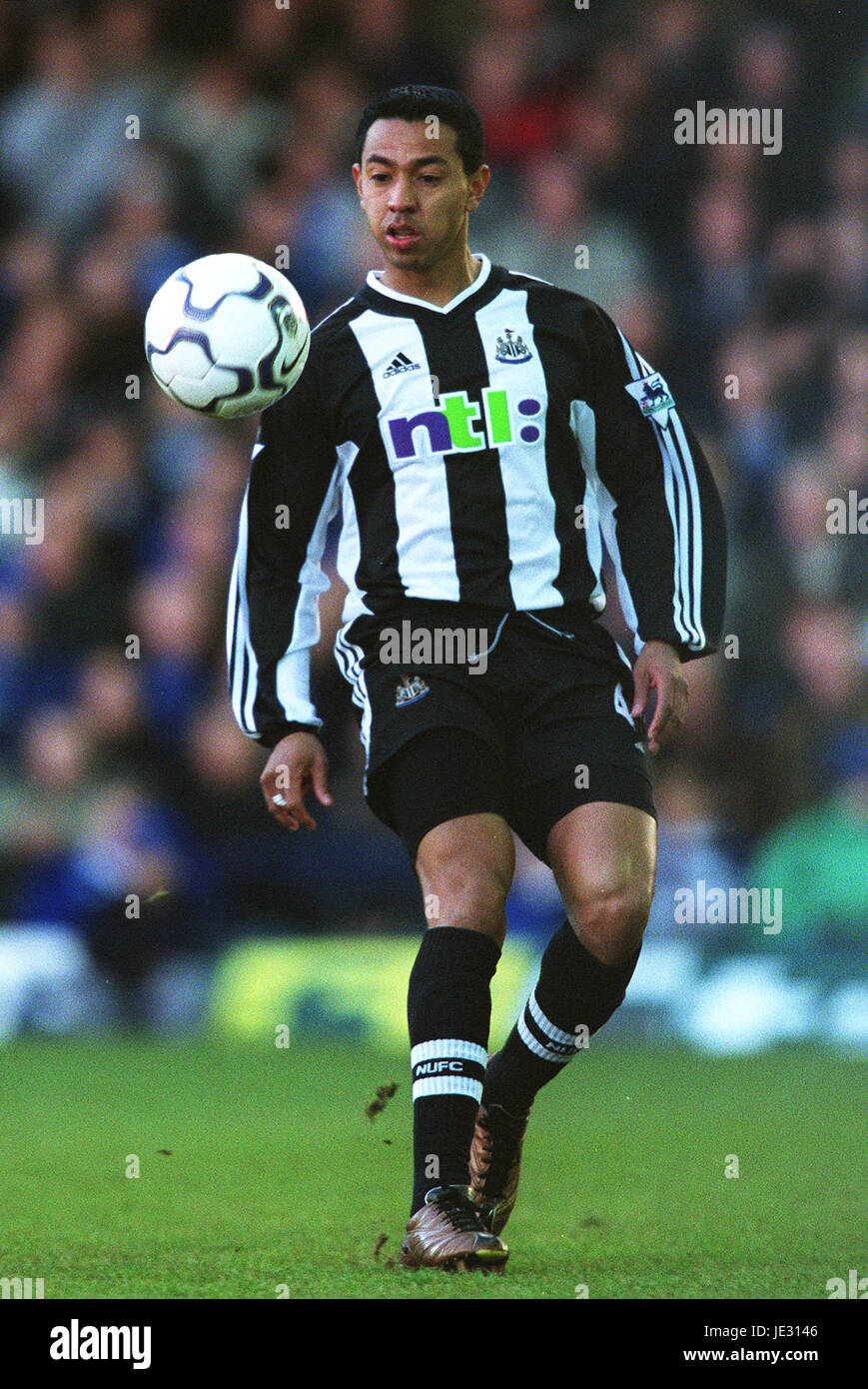 NOLBERTO SOLANO NEWCASTLE UNITED FC LEICESTER FIBERT STREET LEICESTER ...