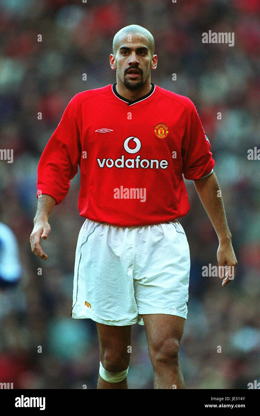 JUAN VERON MANCHESTER UNITED FC OLD TRAFFORD MANCHESTER 19 January 2002 ...