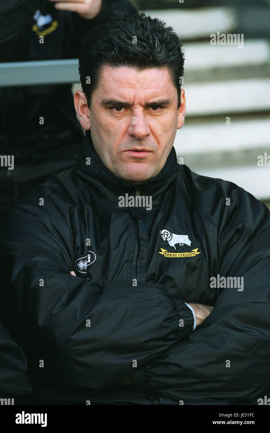 JOHN GREGORY DERBY COUNTY MANAGER PRIDE PARK DERBY ENGLAND 09 February ...
