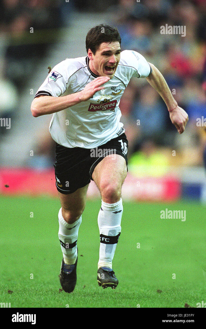 LUCIANO ZAVAGNO DERBY COUNTY FC PRIDE PARK DERBY ENGLAND 09 February ...