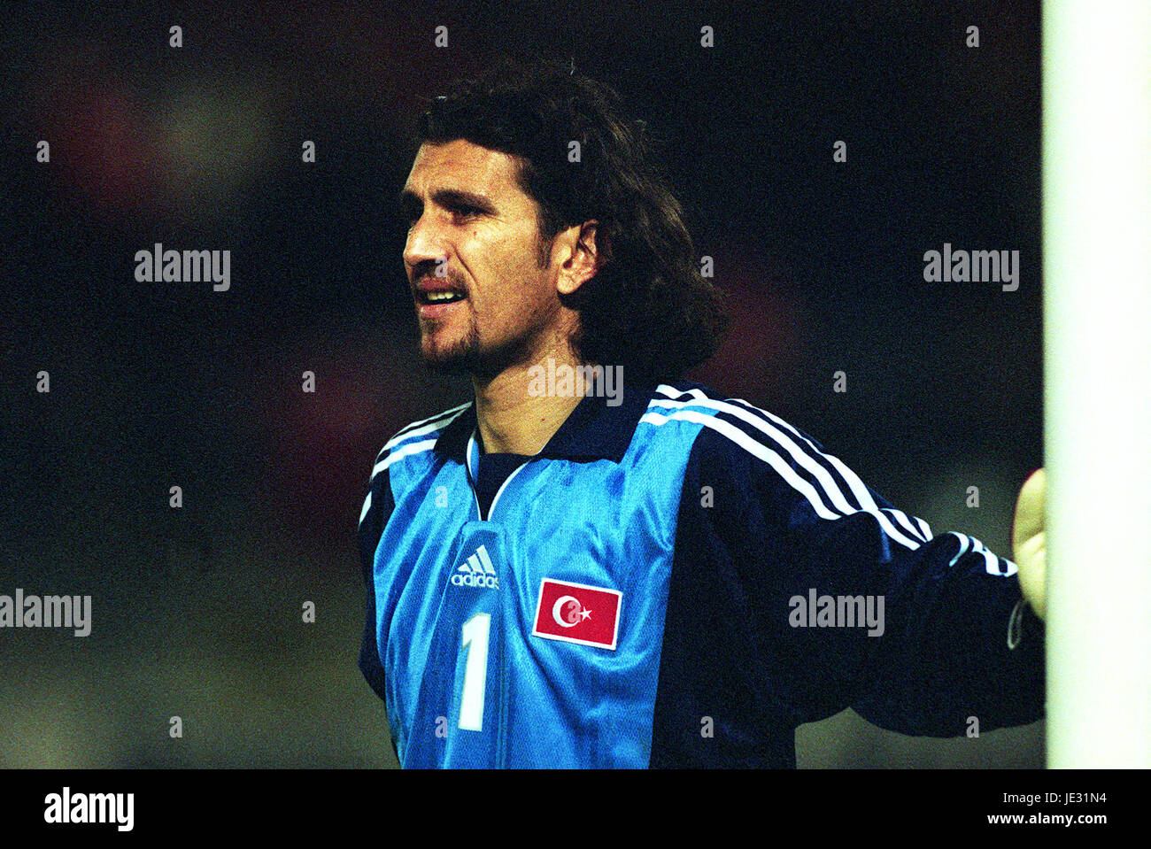 RUSTU RECBER TURKEY FUJI FILM STADIUM BREDA 13 February 2002 Stock ...