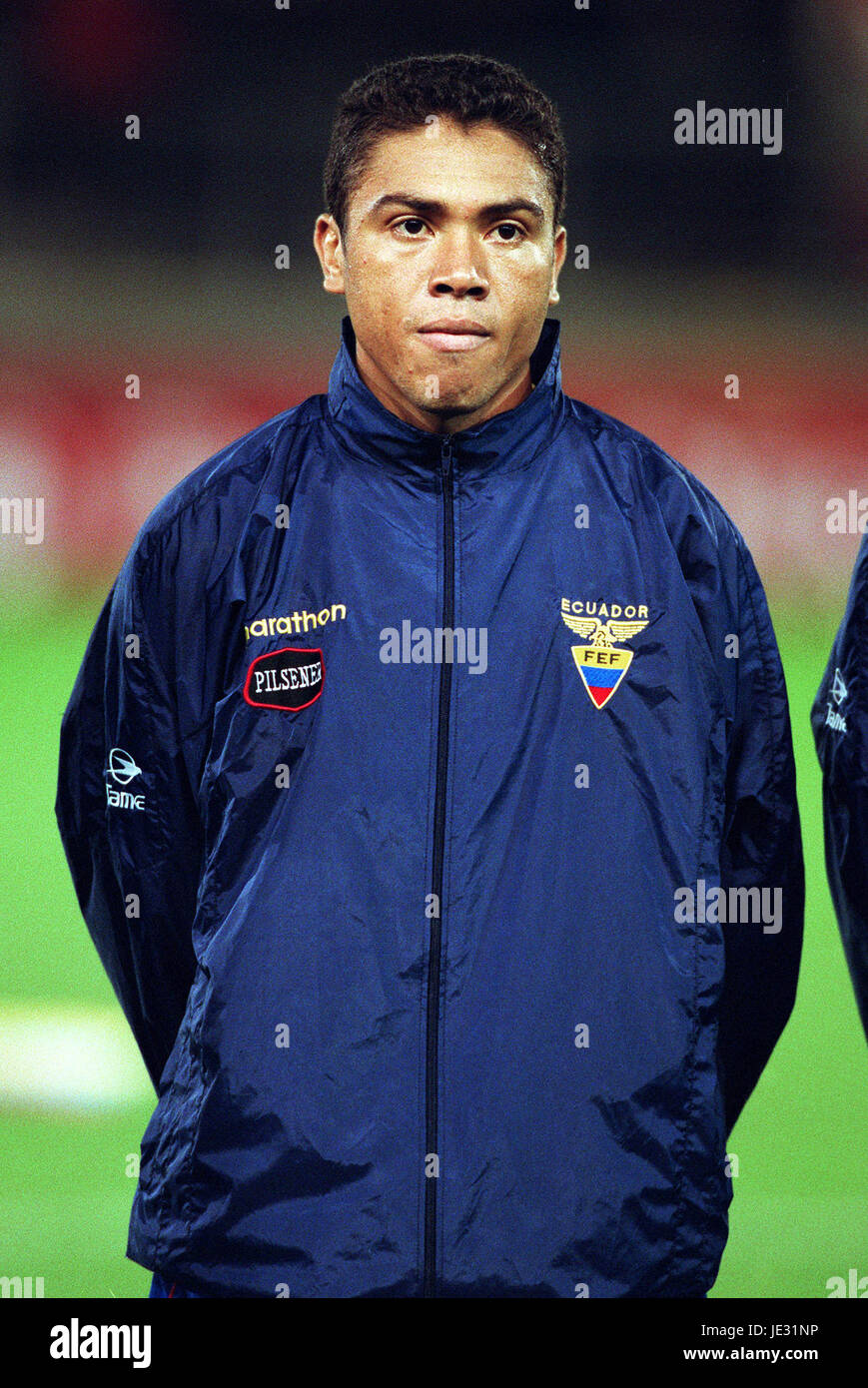 EDWIN TENORIO ECUADOR FUJI FILM STADIUM BREDA 13 February 2002 Stock ...