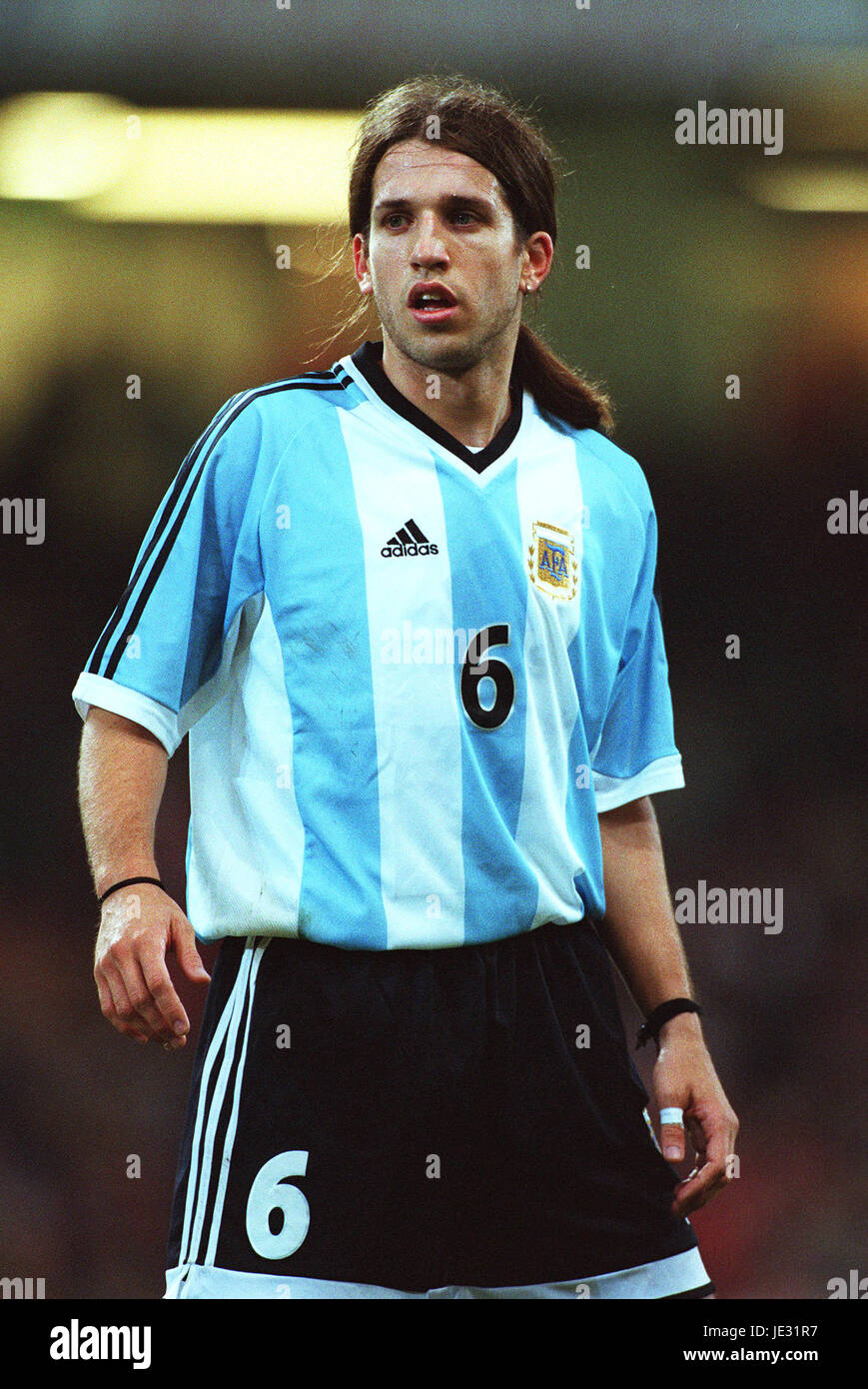 DIEGO PLACENTE ARGENTINA & BAYER LEVERKUSEN MILLENNIUM STADIUM CARDIFF ...