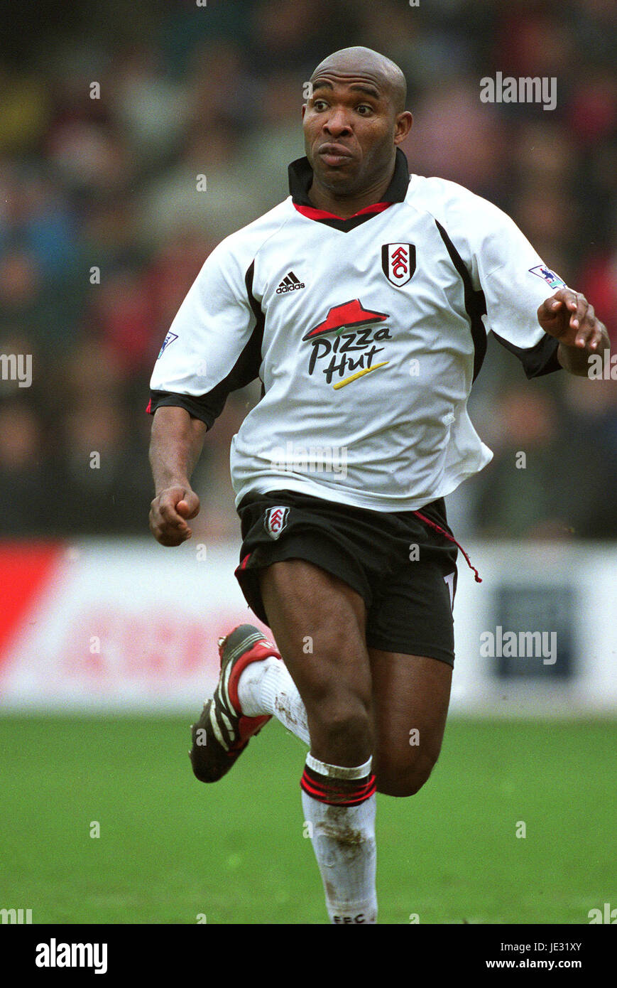 BARRY HAYLES FULHAM FC BRESCOT STADIUM WALSALL ENGLAND 16 February 2002 ...