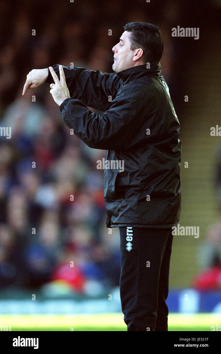 JOHN GREGORY DERBY COUNTY MANAGER FILBERT STREET LEICESTER ENGLAND 23 ...