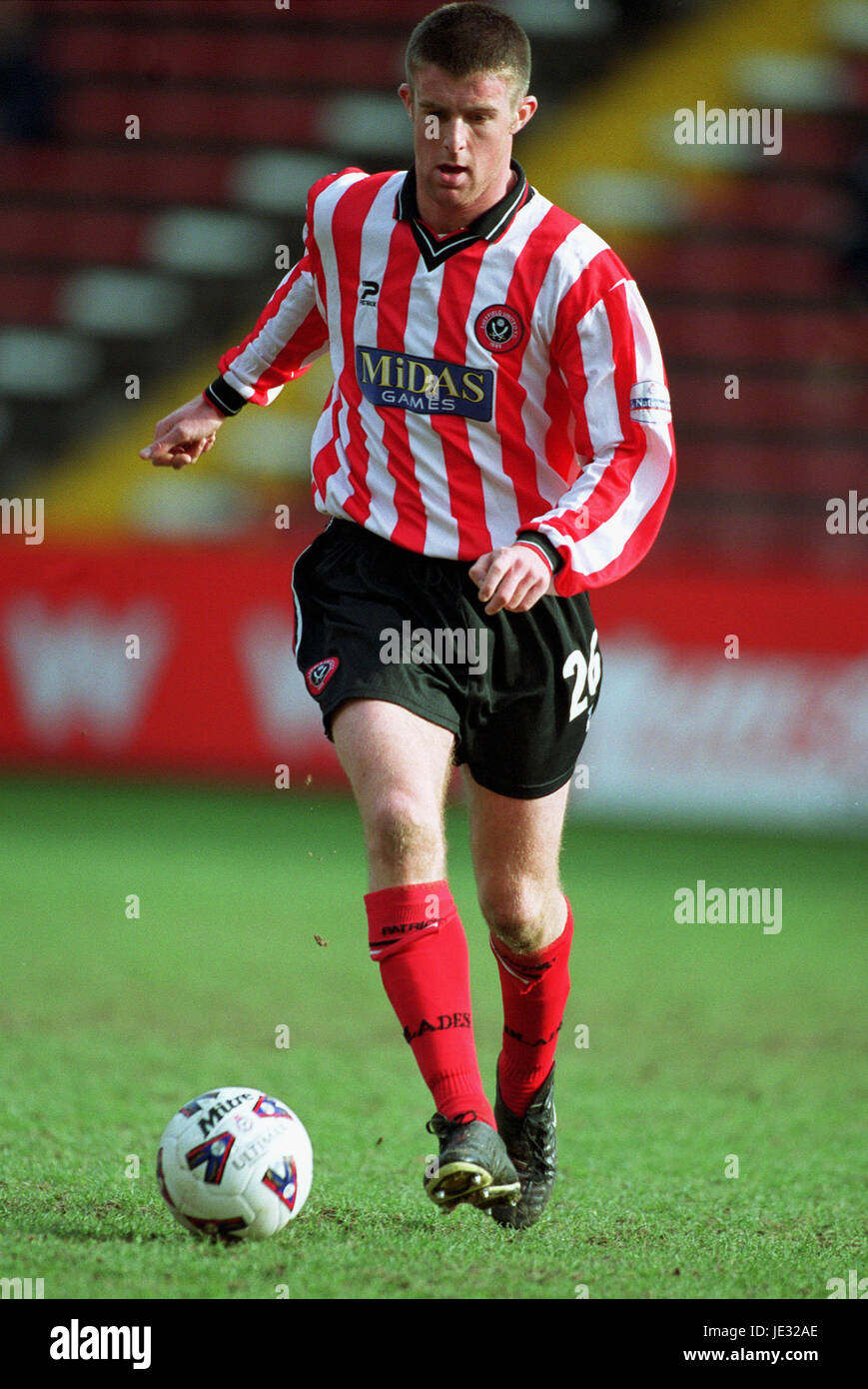 MICHAEL TONGE SHEFFIELD UNITED FC BRAMALL LANE SHEFFIELD ENGLAND 23 ...