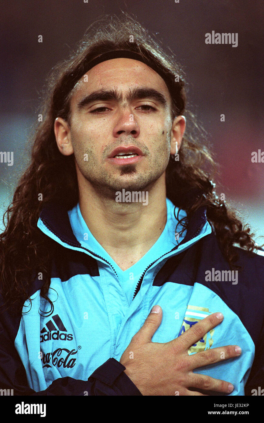 JUAN PABLO SORIN ARGENTINA STUTTGART GERMANY 17 April 2002 Stock Photo ...