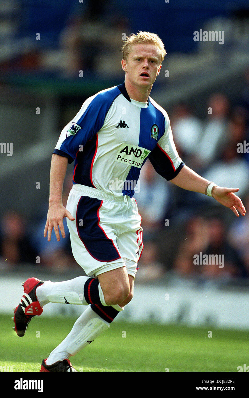 DAMIEN DUFF BLACKBURN ROVERS FC EWOOD PARK BLACKBURN ENGLAND 17 August ...