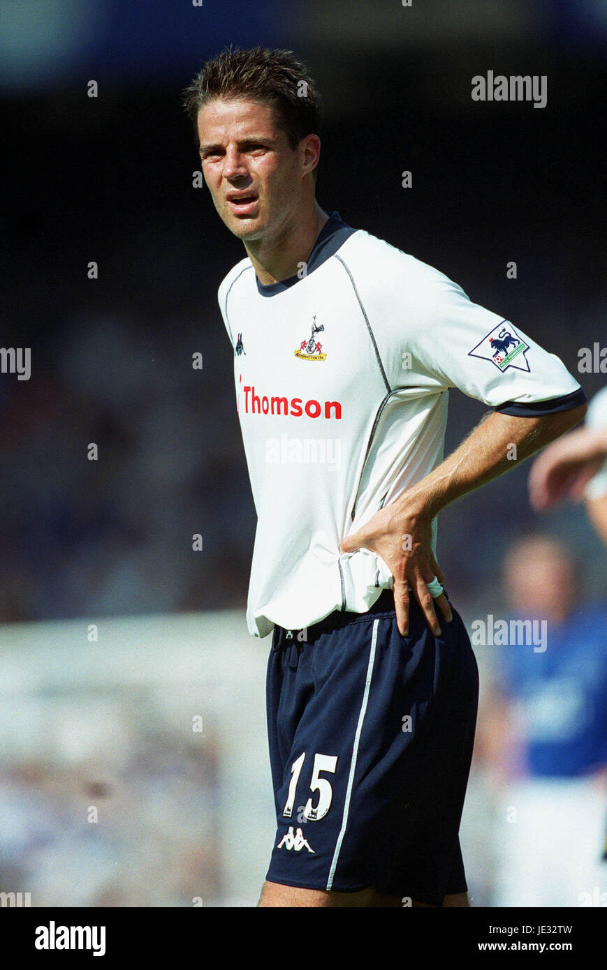 JAMIE REDKNAPP TOTTENHAM HOTSPUR FC GOODISON PARK LIVERPOOL 17 August ...