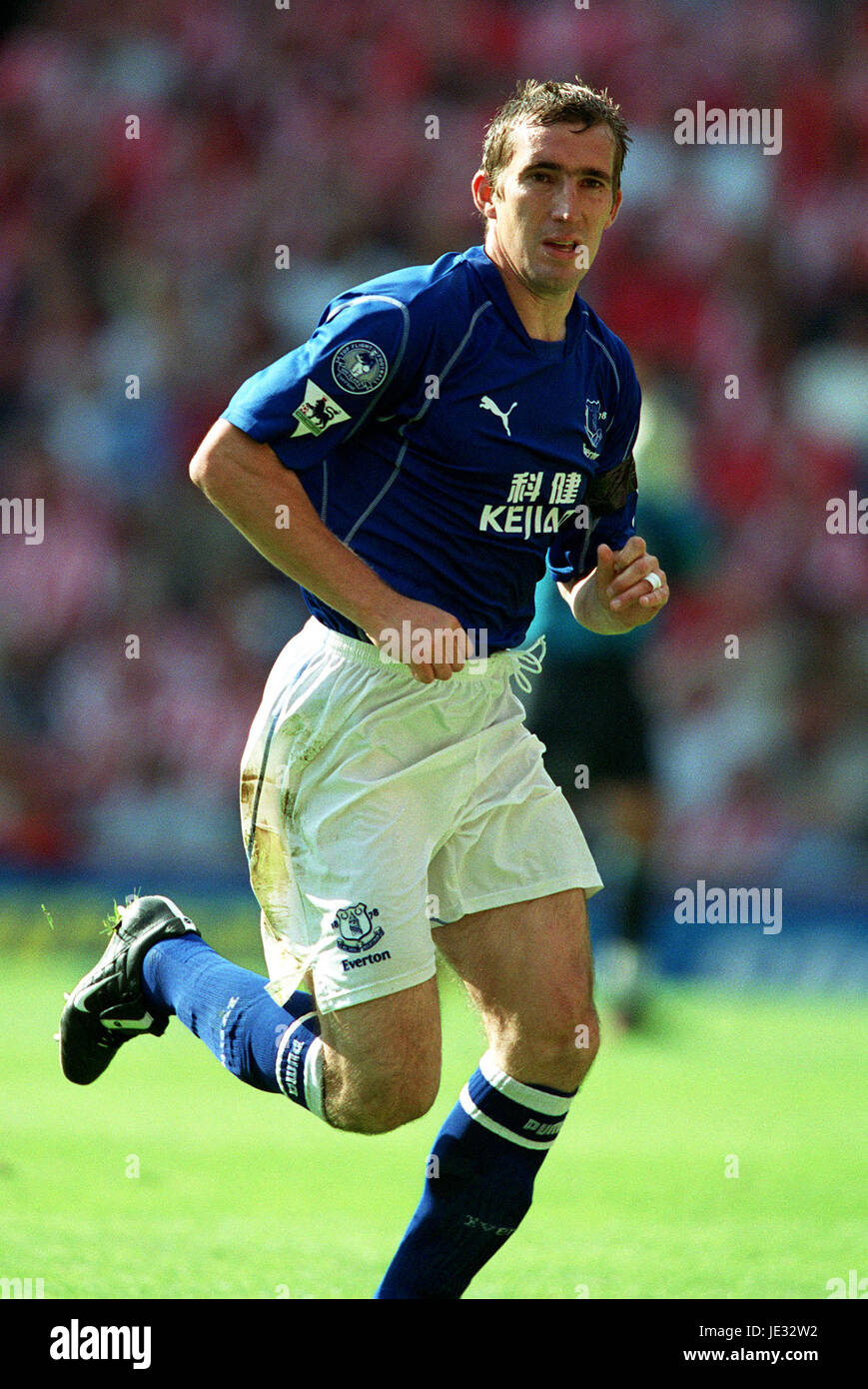 ALAN STUBBS EVERTON FC STADIUM OF LIGHT SUNDERLAND ENGLAND 24 August ...