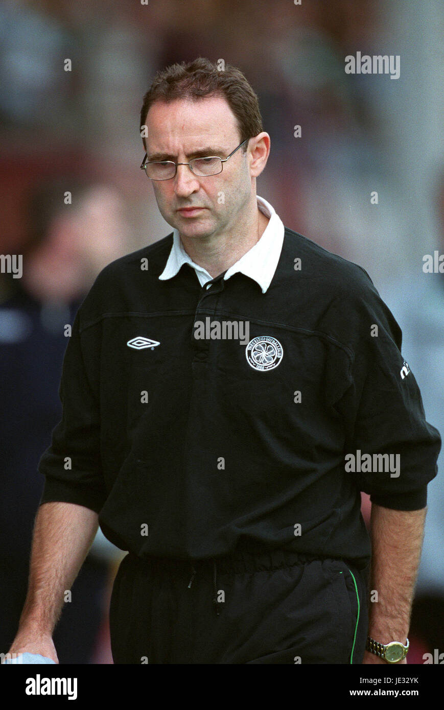 MARTIN O'NEILL GLASGOW CELTIC FC MANAGER FIRHILL STADIUM GLASGOW ...