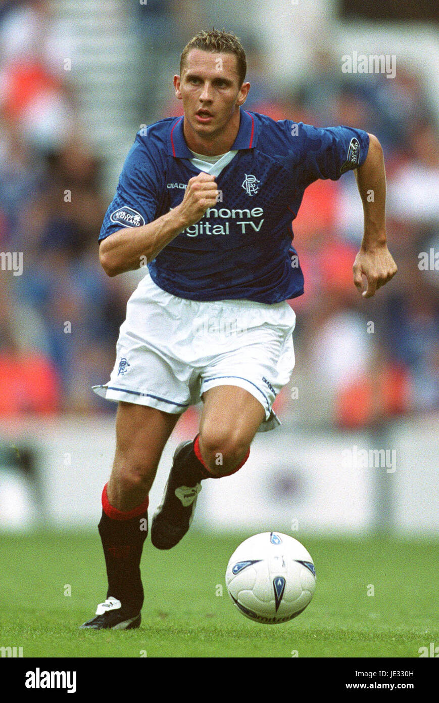 PETER LOVENKRANDS GLASGOW RANGERS FC IBROX STADIUM GLASGOW SCOTLAND 25 ...