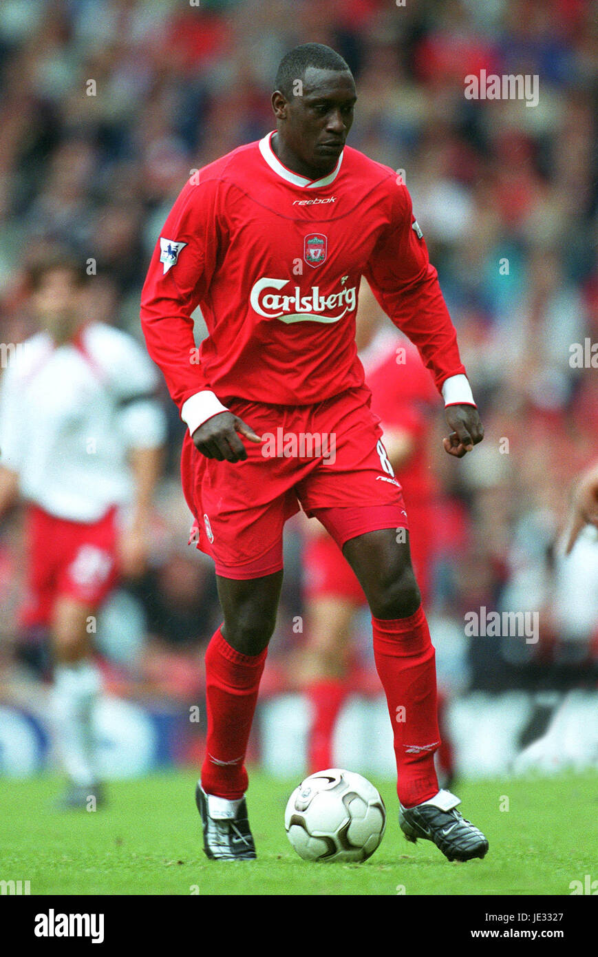 EMILE HESKEY LIVERPOOL FC ANFIELD LIVERPOOL ENGLAND 24 August 2002 ...