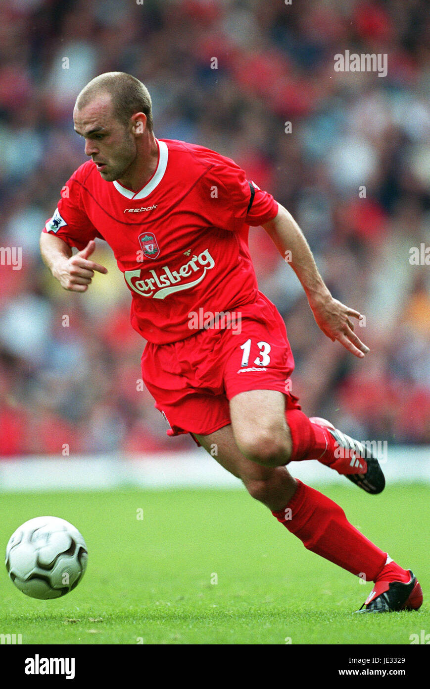 DANNY MURPHY LIVERPOOL FC ANFIELD LIVERPOOL ENGLAND 24 August 2002 ...