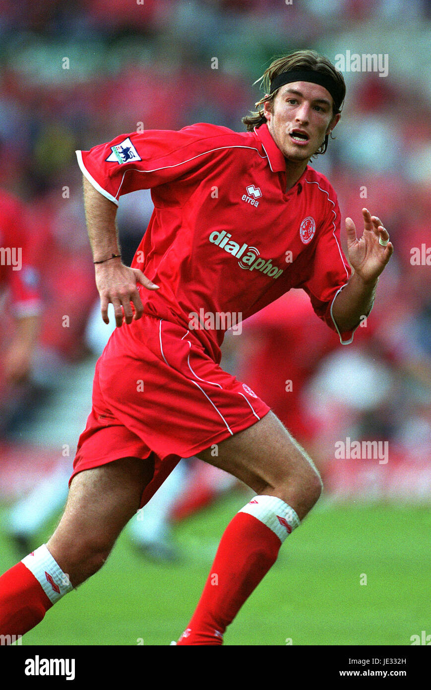 FRANCK QUEUDRUE MIDDLESBROUGH FC RIVERSIDE STADIUM MIDDLESBROUGH ...