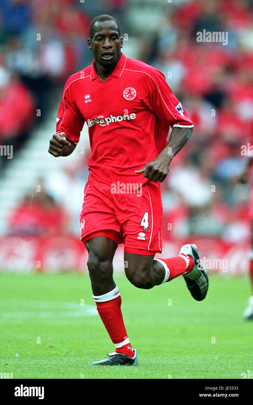 UGO EHIOGU MIDDLESBROUGH FC RIVERSIDE STADIUM MIDDLESBROUGH ENGLAND 31 ...