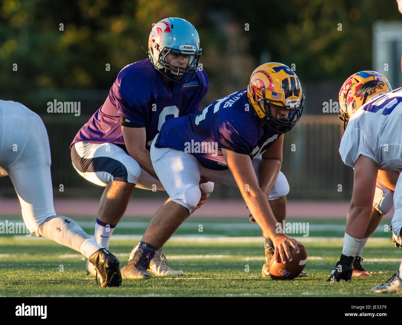 NORCAL Lions Club Football All Stars action in Oroville, California ...