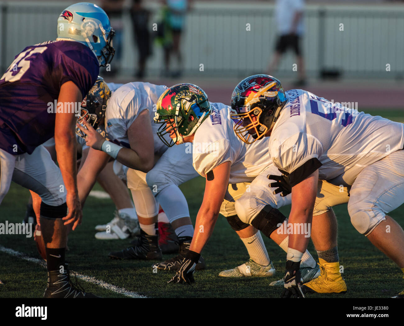 NORCAL Lions Club Football All Stars action in Oroville, California ...