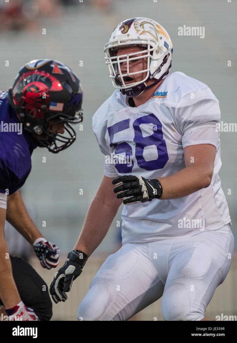 NORCAL Lions Club Football All Stars action in Oroville, California ...
