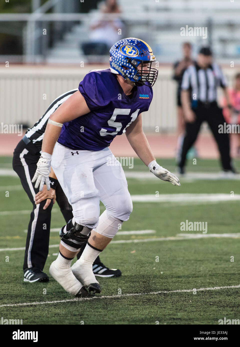 NORCAL Lions Club Football All Stars action in Oroville, California ...
