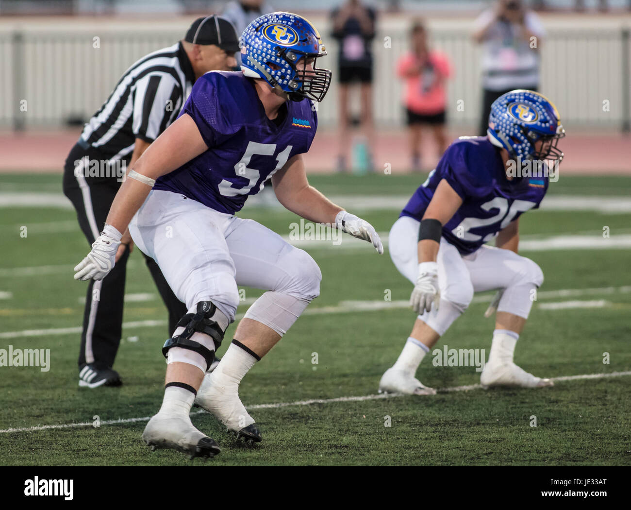 NORCAL Lions Club Football All Stars action in Oroville, California ...