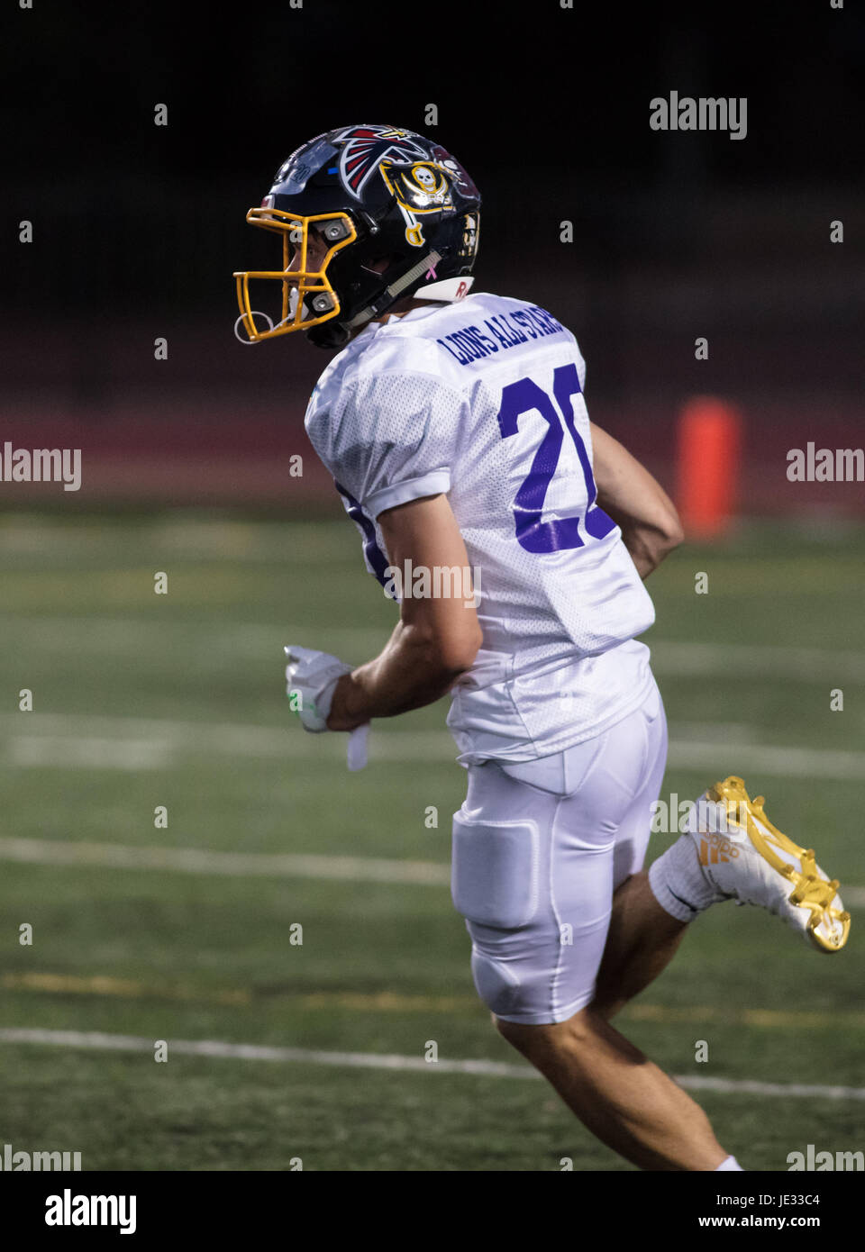 NORCAL Lions Club Football All Stars action in Oroville, California ...