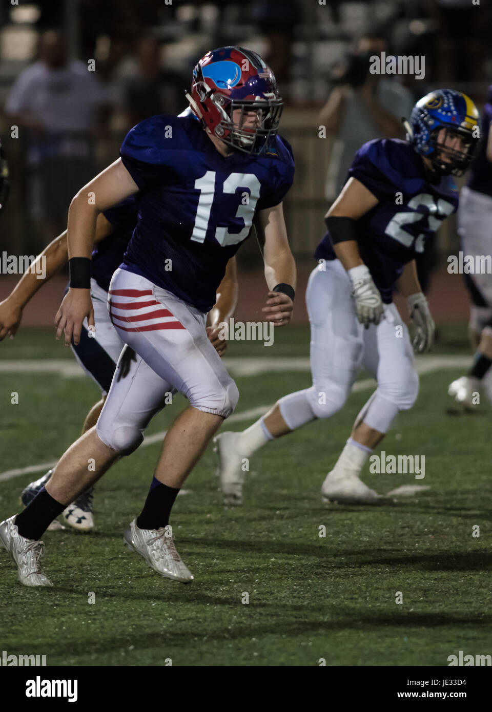 NORCAL Lions Club Football All Stars action in Oroville, California ...