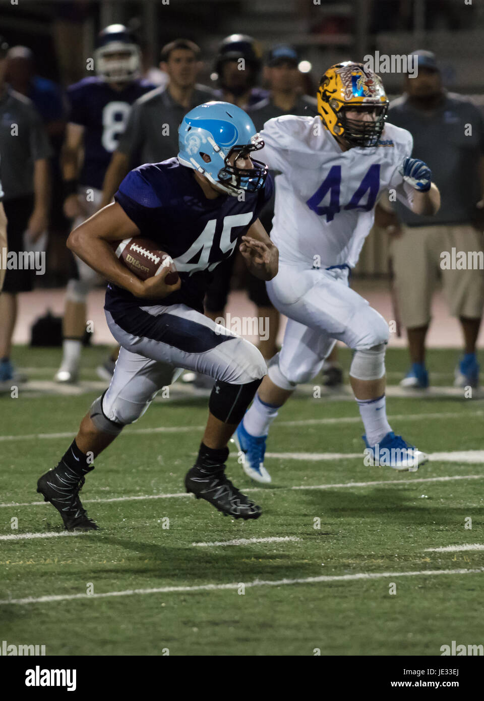 NORCAL Lions Club Football All Stars action in Oroville, California ...