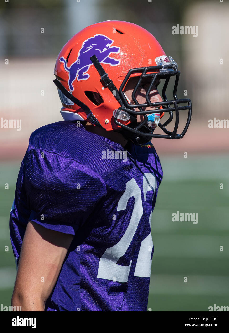 NORCAL Lions Club Football All Stars action in Oroville, California ...
