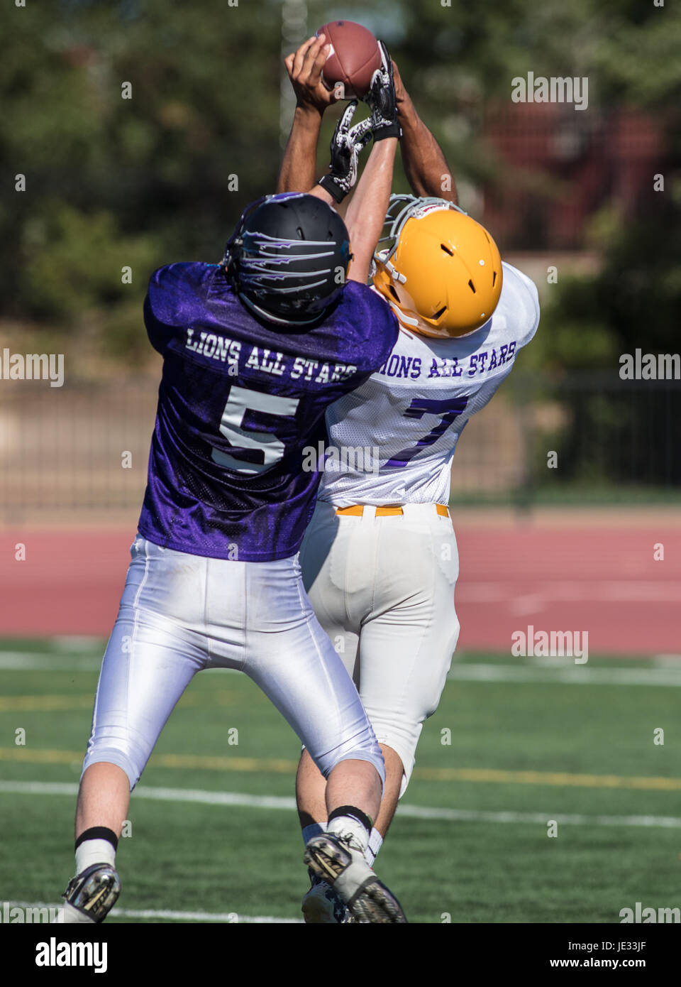 NORCAL Lions Club Football All Stars action in Oroville, California ...