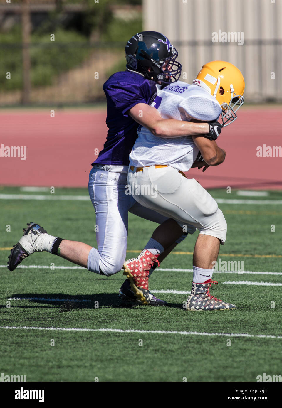 NORCAL Lions Club Football All Stars action in Oroville, California ...