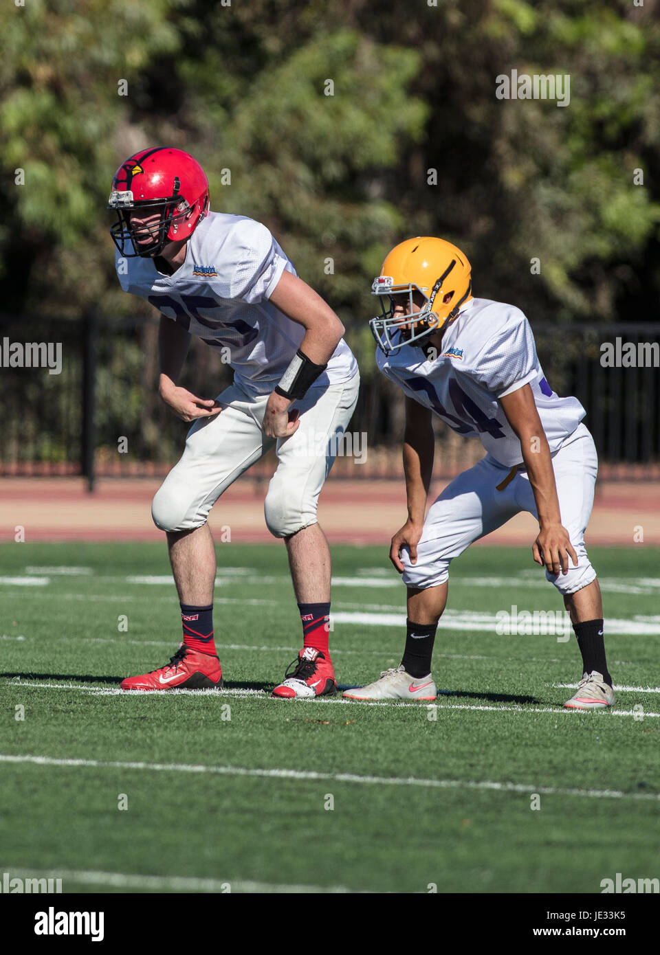 NORCAL Lions Club Football All Stars action in Oroville, California ...