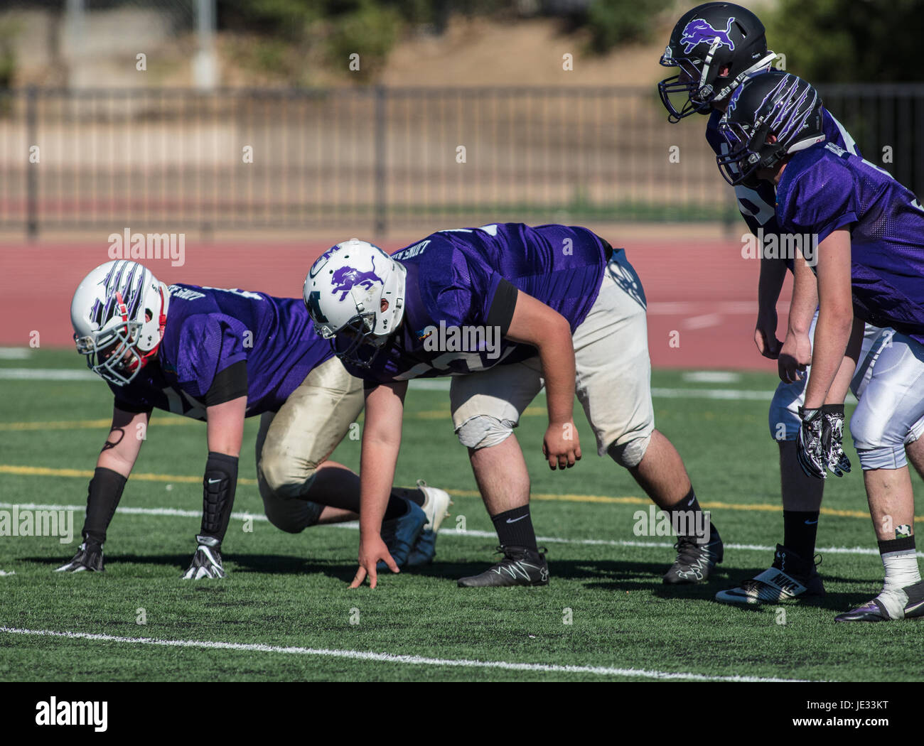 NORCAL Lions Club Football All Stars action in Oroville, California ...