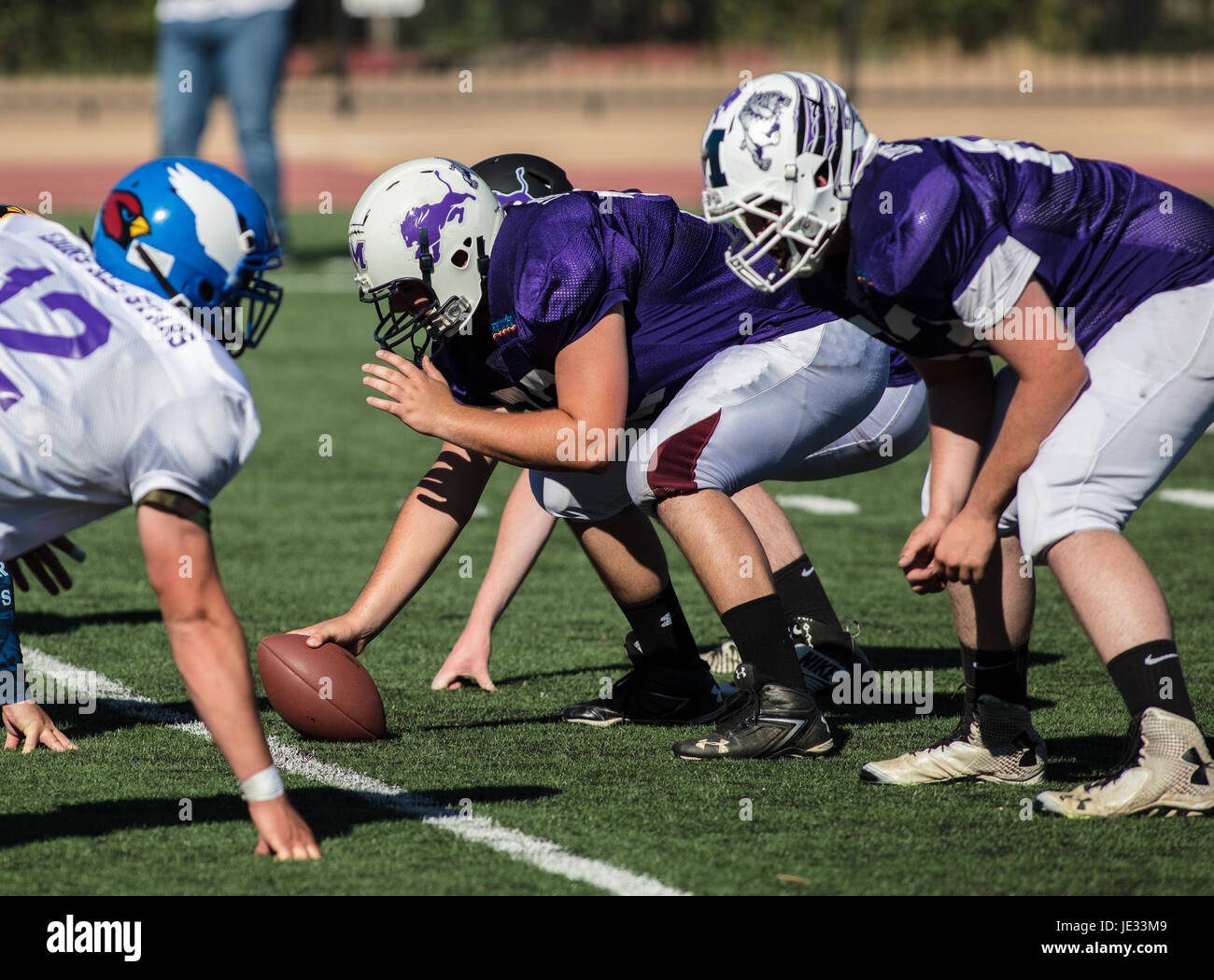 NORCAL Lions Club Football All Stars action in Oroville, California ...