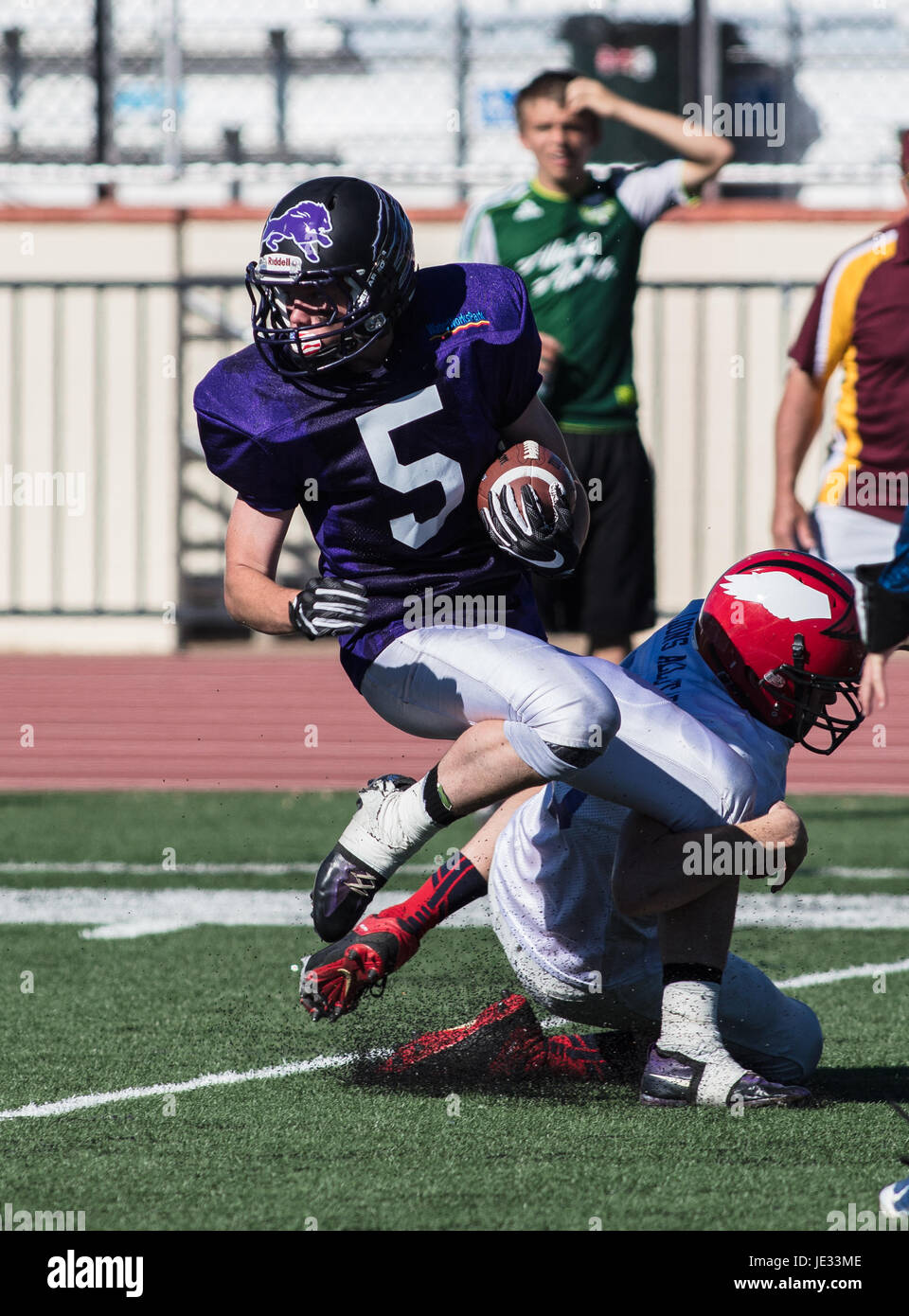 NORCAL Lions Club Football All Stars action in Oroville, California ...