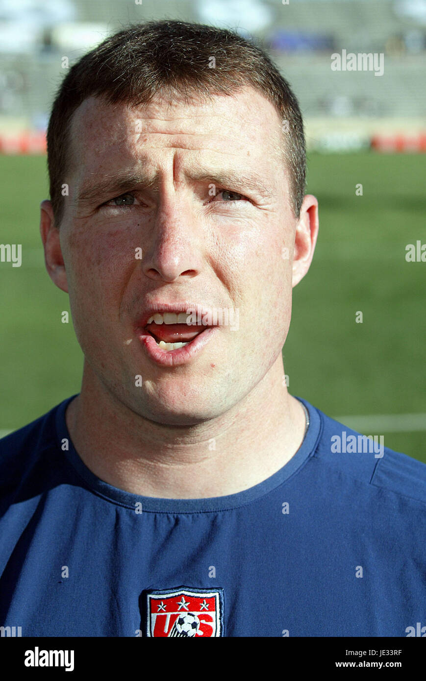 JOE CANNON USA & LENS SPARTAN STADIUM SAN JOSE USA 26 May 2003 Stock ...