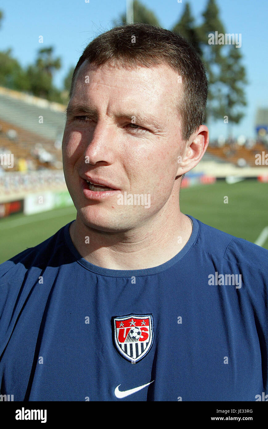 JOE CANNON USA & LENS SPARTAN STADIUM SAN JOSE USA 26 May 2003 Stock ...