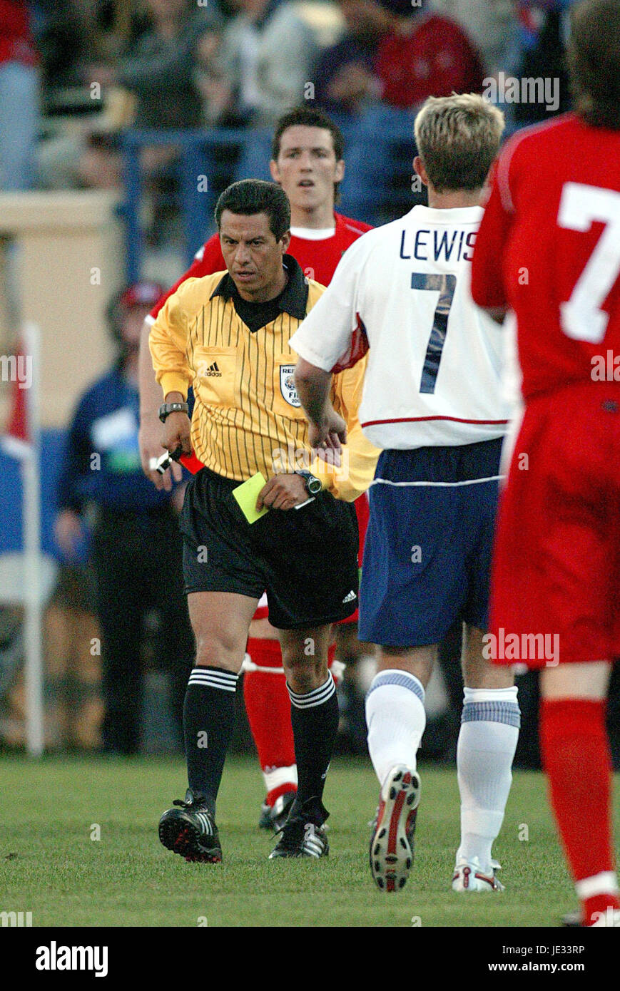 MATTHEW JONES SENT OFF USA V WALES SPARTAN STADIUM SAN JOSE USA 26 May ...