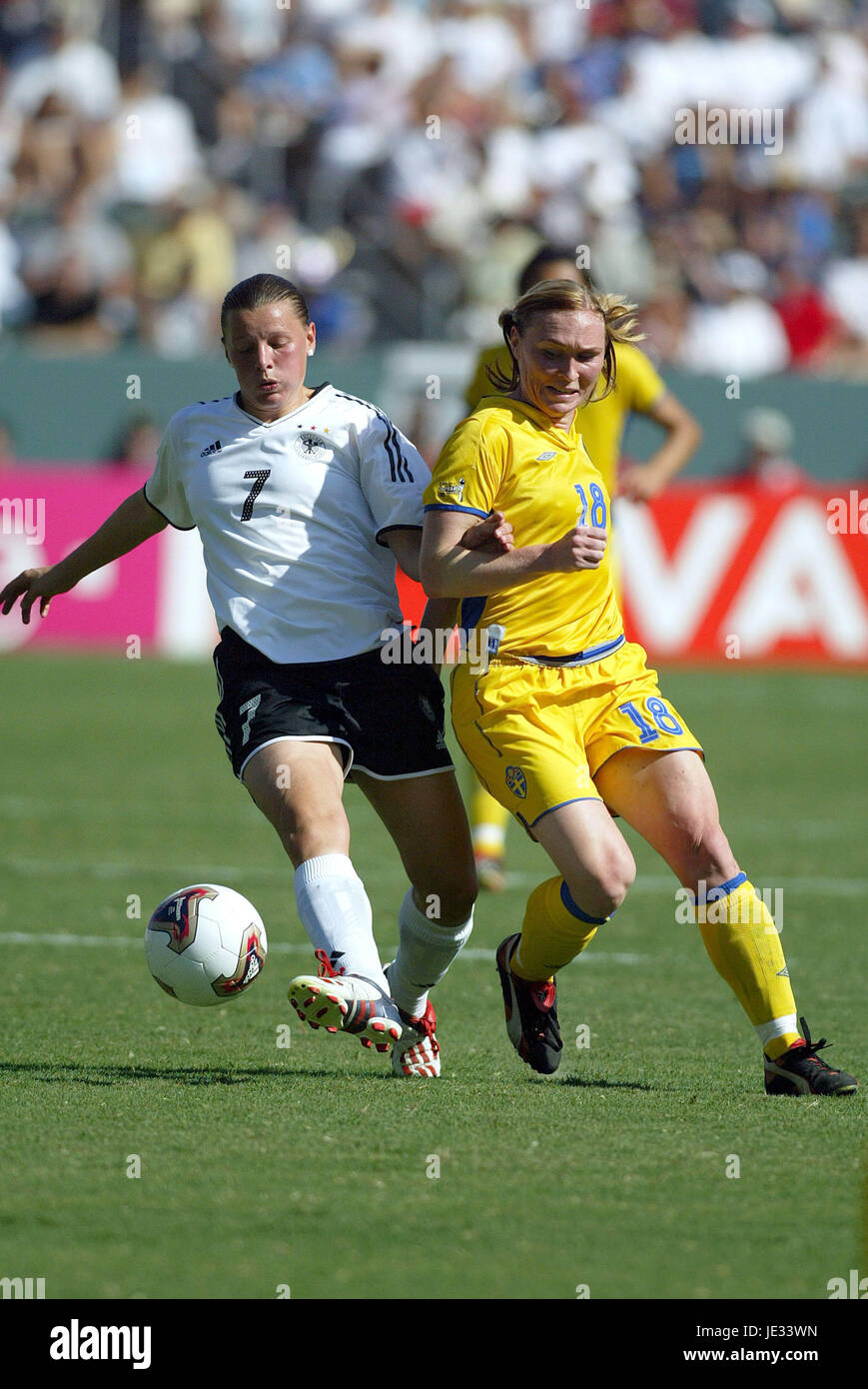 PIA WUNDERLICH & F SJOESTROEM GERMANY V SWEDEN CARSON LOS ANGELES USA ...