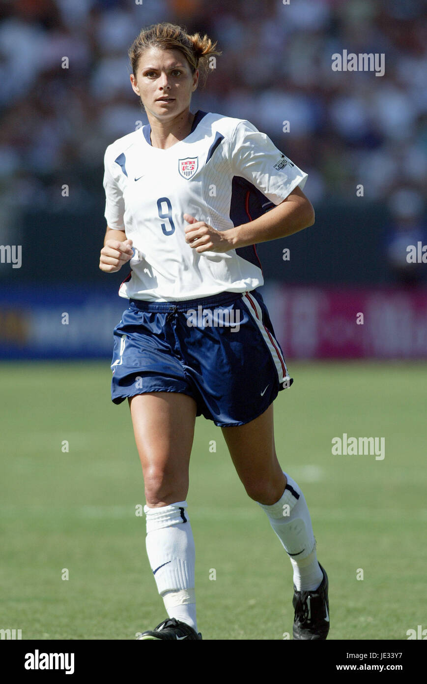 MIA HAMM USA LADIES CARSON LOS ANGELES USA 11 October 2003 Stock Photo ...