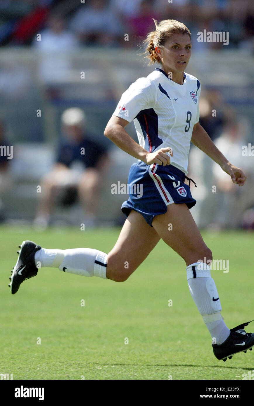 MIA HAMM USA LADIES CARSON LOS ANGELES USA 11 October 2003 Stock Photo ...