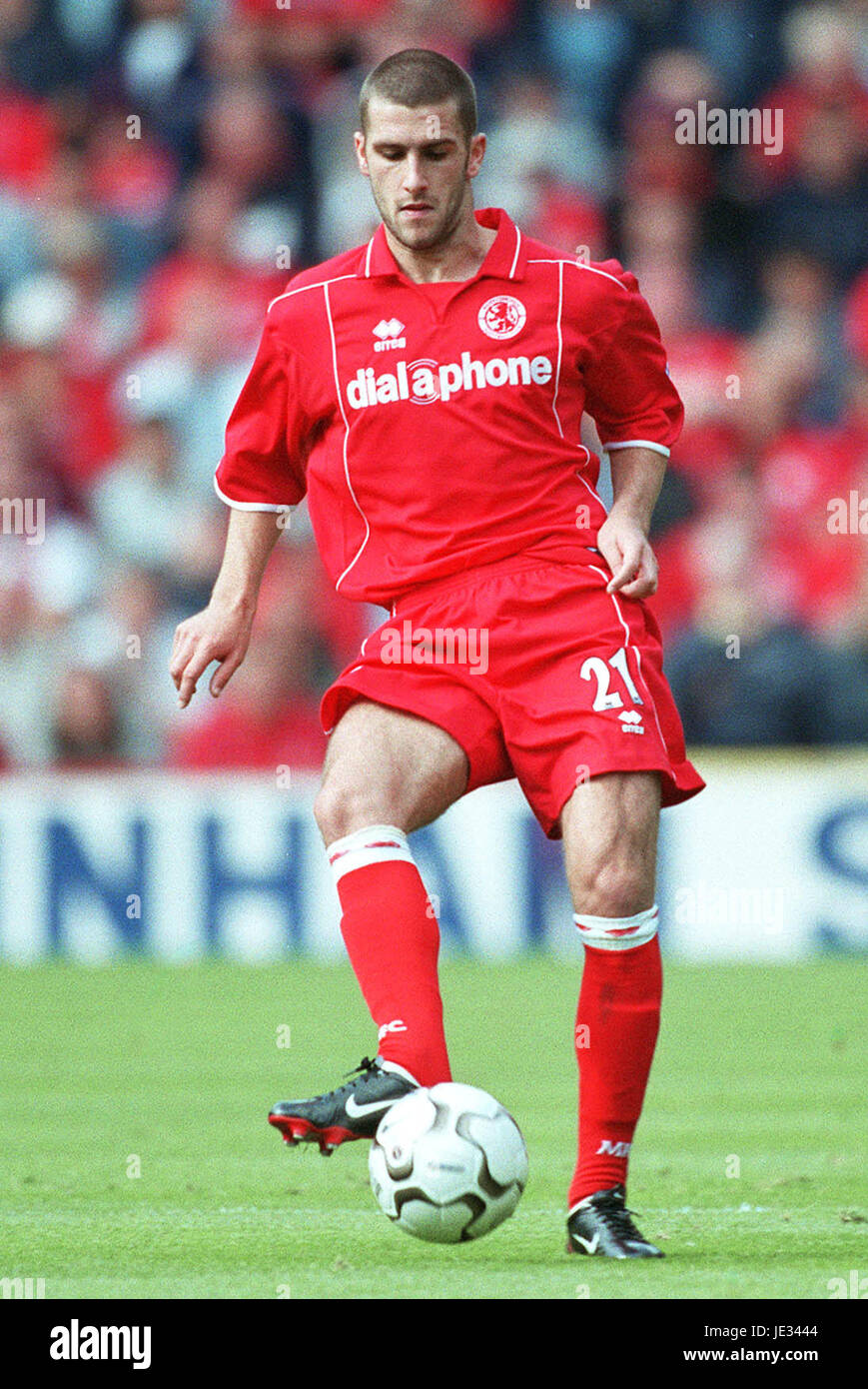 STUART PARNABY MIDDLESBROUGH FC RIVERSIDE STADIUM MIDDLESBROUGH 01 ...