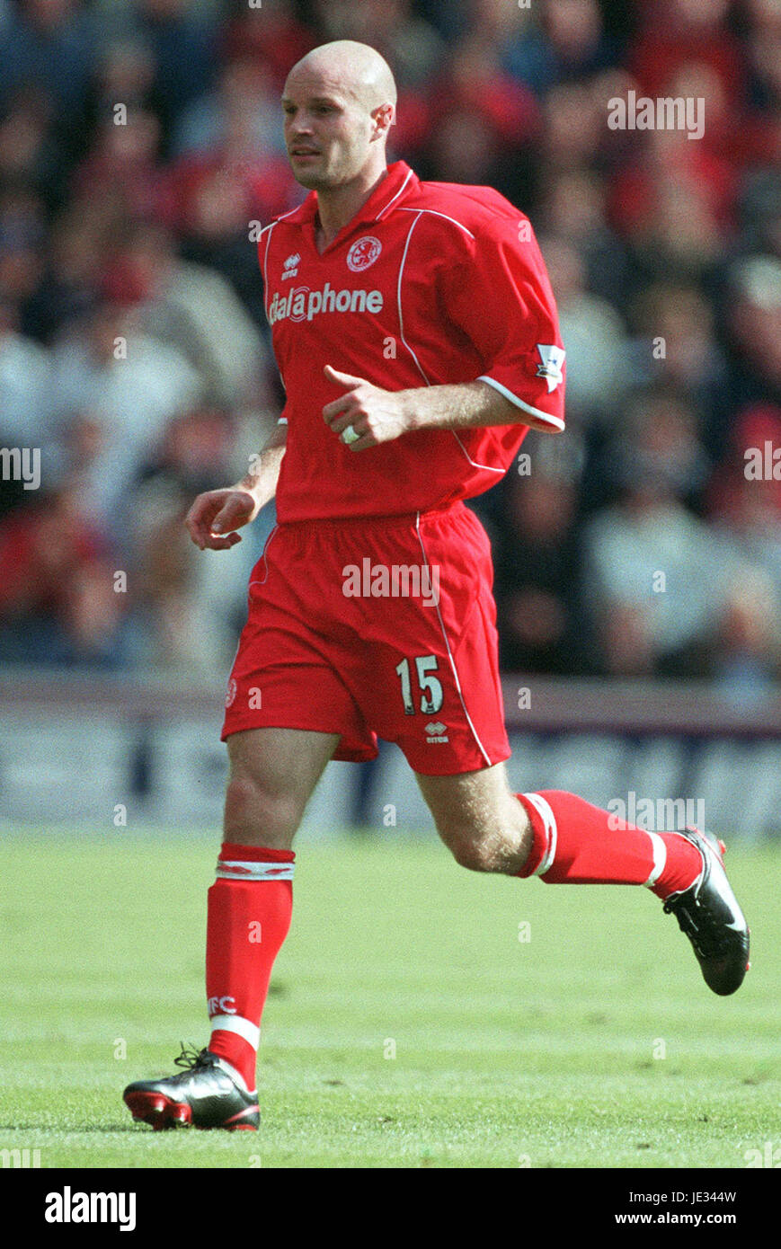 DANNY MILLS MIDDLESBROUGH FC RIVERSIDE STADIUM MIDDLESBROUGH 01 ...