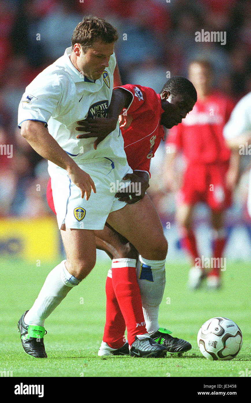 MARK VIDUKA & GEORGE BOATENG MIDDLESBROUGH V LEEDS UNITED RIVERSIDE ...