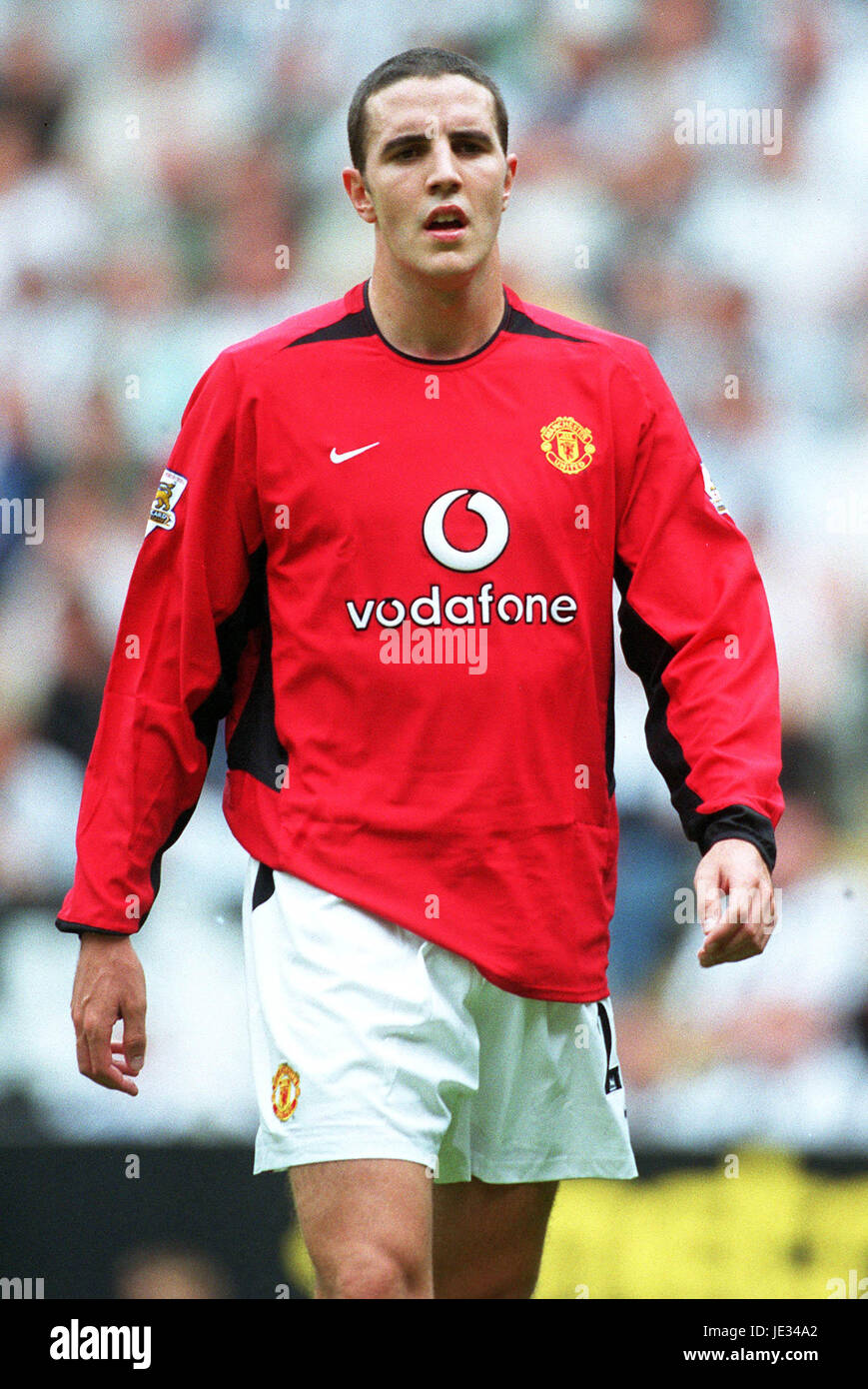 JOHN O SHEA MANCHESTER UNITED FC ST. JAMES PARK NEWCASTLE ENGLAND 23 ...